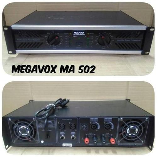 Jual E-FAKTUR!- MEGAVOX MA502 MA-502 POWER AMPLI 500 WATT - Jakarta ...