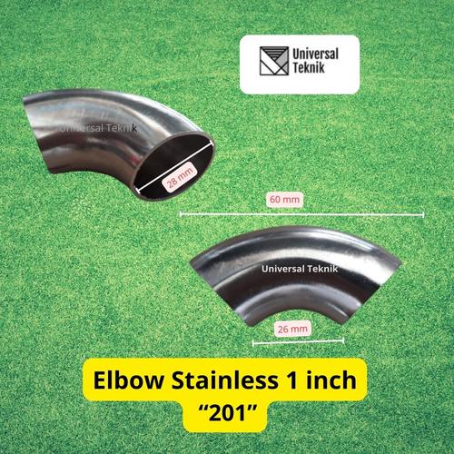 Jual Elbow 1" inch ss/ keni/ lasbow/ sambungan pipa stainless steel - Kab. Tangerang - UNIVERSAL ...