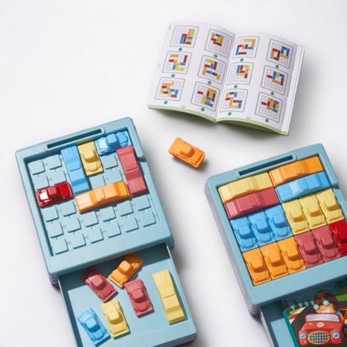 Jual Mainan Edukasi Car Puzzle Game IQ Car Traffic Jam Puzzle Board ...