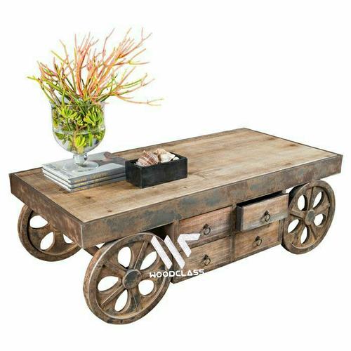 Jual meja tamu kayu antik, meja sofa, coffee table, meja kopi jati kuno ...