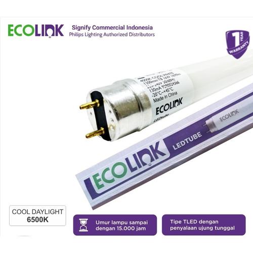Promo ECOLINK Lampu Panjang TL LED Tube T8 8w 60cm 16w 120cm Putih ...