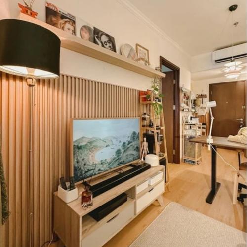 Jual Wall panel PVC/Dinding Motif Kayu/Kisi Kisi kayu/Wood Panel WPC ...