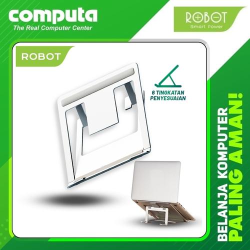 Jual Stand Holder Laptop ROBOT RT-LS05 Aluminium Alloy Liftable & Foldable Docking - Kota ...