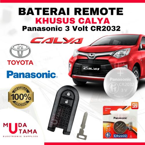 Jual Baterai Remote CALYA - ORIGINAL PANASONIC CR2032 | Battery Remote ...