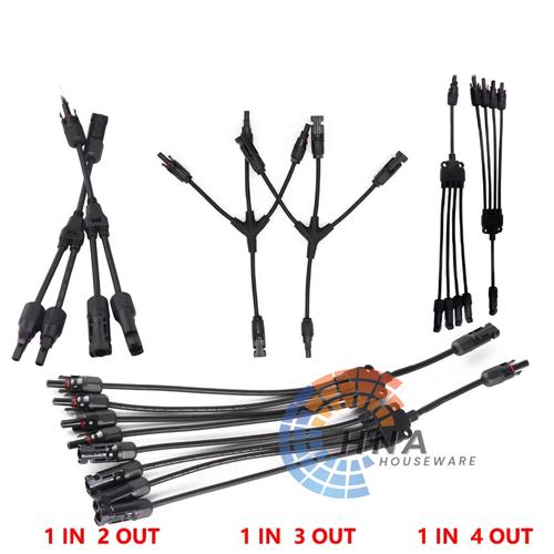 Jual MC4 Konektor Solar Cell Panel Surya 2in1 3in1 4in1 Type Y - 2 in 1 ...
