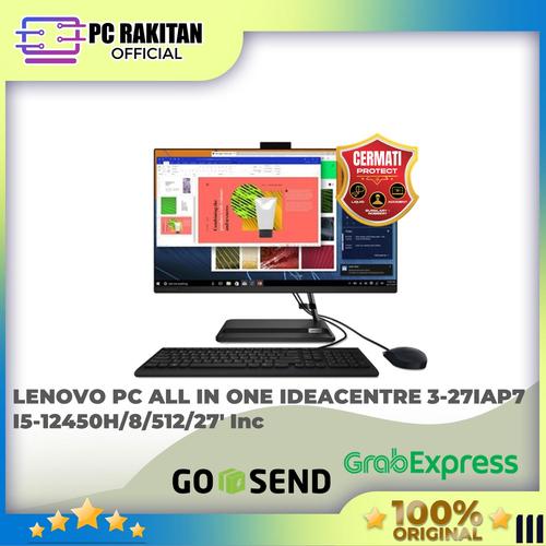 Promo LENOVO PC ALL IN ONE IDEACENTRE 3-27IAP7 I5-12450H/8/512/27' Inc Cicil 0% 3x - Jakarta ...