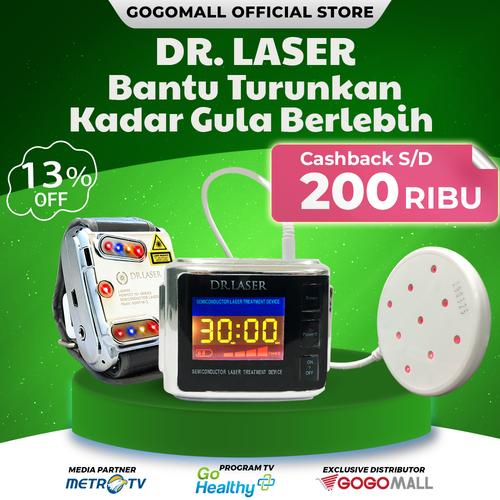Promo Dr Laser Perfect 10 Plus Official Gogomall Alat Terapi Diabetes ...