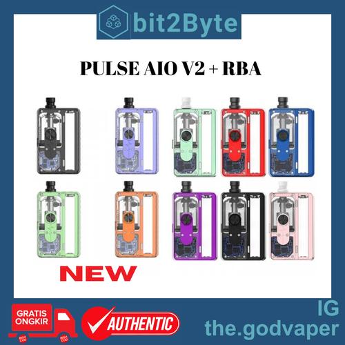 Jual Vandy Vape Pulse AIO V2 Kit 80W with RBA Authentic - VIOLET ...