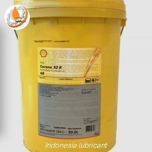 Jual Shell Corena S3 R 68 ISO VG 68 oil kompresor udara pail 20 liter ...