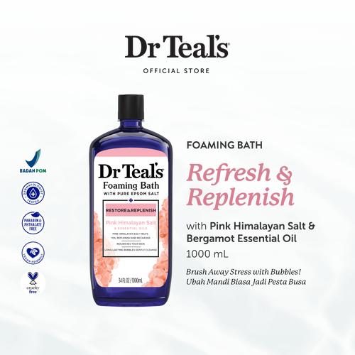 Promo DR TEAL’S Foaming Bath Refresh & Replenish with Pink Himalayan Salt - Kota Tangerang - Dr ...
