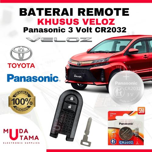 Jual Baterai Remote VELOZ - ORIGINAL PANASONIC CR2032 | Battery Remote ...