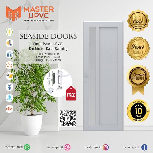 Jual Seaside Door - UPVC Pintu Ruangan Aesthetic, Pintu Kamar Minimalis Ekonomis - Putih Hemat ...