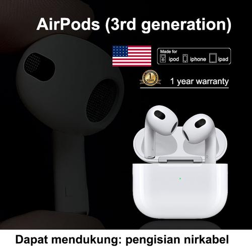 Promo Headset Bluetooth Earpods 3dr Gen Wireless Charging For iOS ...