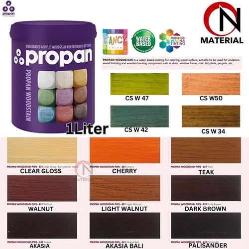 Jual Cat Propan Woodstain PWS 633 Water Based Gloss / Satin Pewarna Kayu - CHERRY, GLOSS - Kota ...