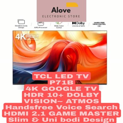 Jual TCL 55P71B 55" - 4k Google TV 2024 series - Kab. Bogor - Alove ...
