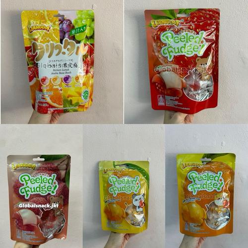 Jual LIANGGUI PEELED FUDGE ORANGE GUMMY / STRAWBERRY / MANGO / ASSORTED ...