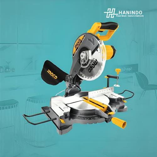 Jual Bms18001 Miter Saw Mitersaw Potong Kayu Aluminium Crosscut 10 ...