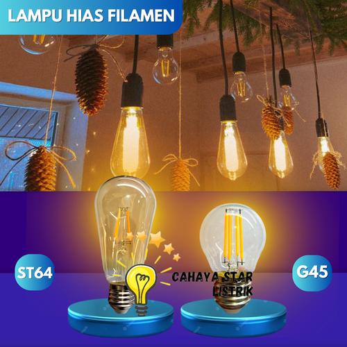Jual Lampu Filamen Led 2 w bulb 2watt e27 - Kota Surabaya - Cahaya Star ...