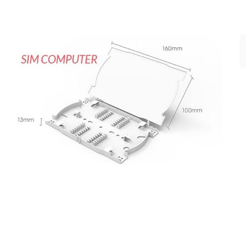 Jual CASSETE 12 CORE KASET 12 CORE SPLICE TRAY 12 CORE FIBER OPTIC - Bagus, Putih - Kab ...