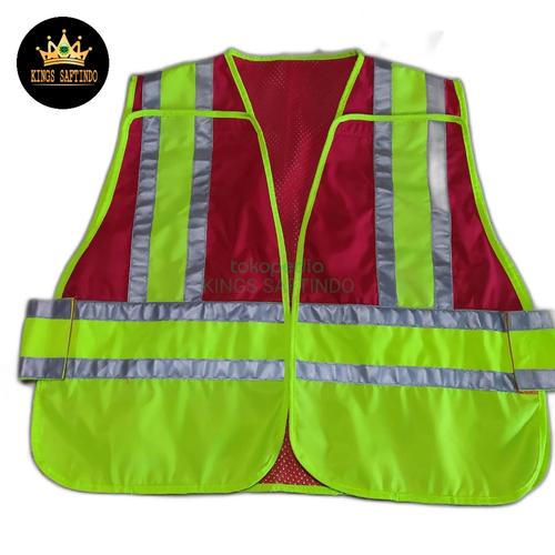 Jual SAFETY VEST CUSTOM TERBARU/ ROMPI SAFETY KOMBINASI TASLAN/ROMPI ...
