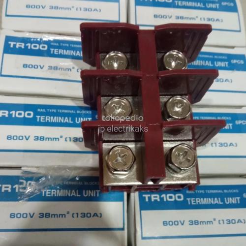 Jual Terminal Blok TR - 100 130A Model Kosuga TR-100 - Jakarta Pusat ...