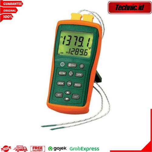 Jual Extech Thermocouple 7 Types Datalogger Ea15 Alat Untuk Mengukur ...