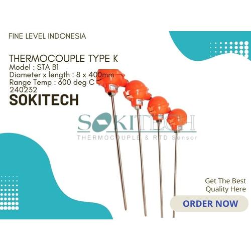 Jual Thermocouple Type K 180424 - Kab. Sidoarjo - Fine Level Indonesia ...