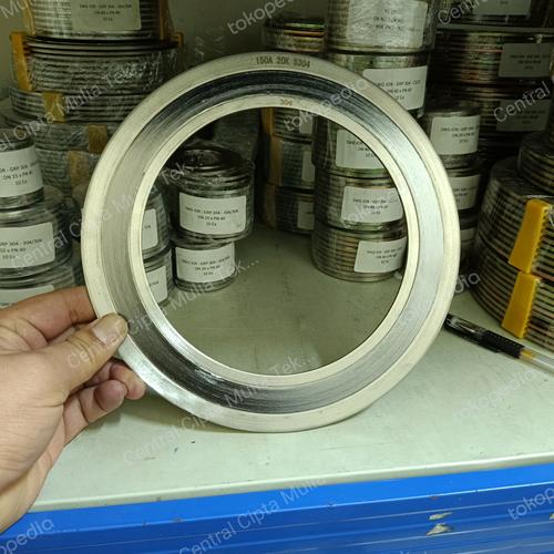 Jual Spiral Wound Gasket JIS 20k SWG 2" inch Stainless Steel ss304 ...