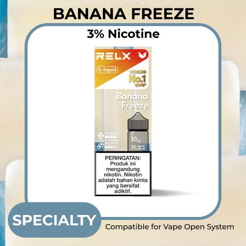 Jual RELX Banana Freeze Salt Nic 30ML by RELX - Liquid RELX E-Liquid ...