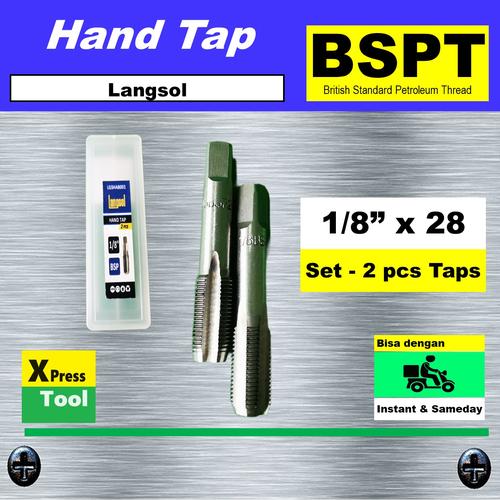 Jual Hand Tap BSP 1/8" x 28 Alat Pembuat Ulir BSPT - Kab. Bekasi ...