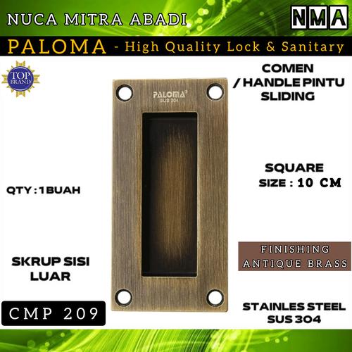 Jual HANDLE TARIKAN TANAM PINTU GESER SLIDING KOTAK 10CM AB PALOMA CMP ...