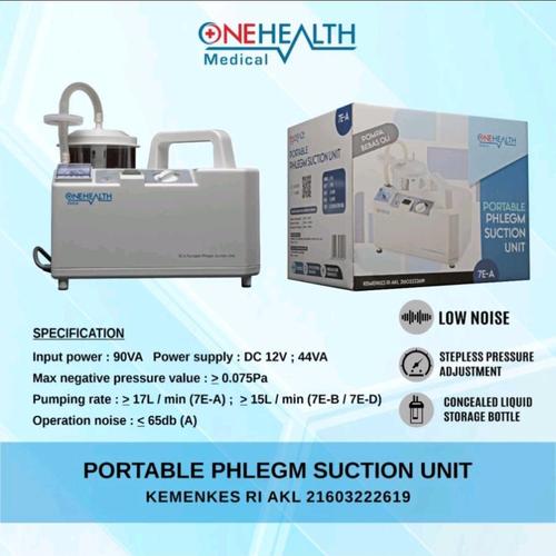 Jual Suction Pump Portable 7E-A One Health - Alat Sedot Dahak Tipe 7E-A ...