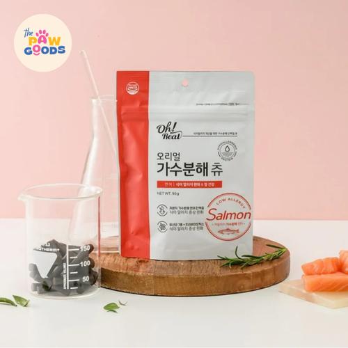 Jual OptiPet - Oh Real Salmon Hydrolized Protein Chew for Dogs & Cats ...