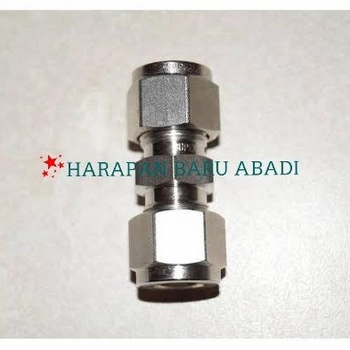 Jual Union Connector Tubing OD 18mm SS316 / Union Tube Stainless Steel ...