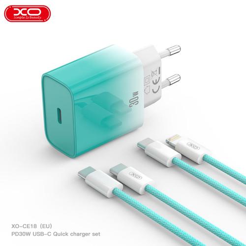 Promo XO PD 30 Watt Single Adaptor Charger Super Fast Charging with ...