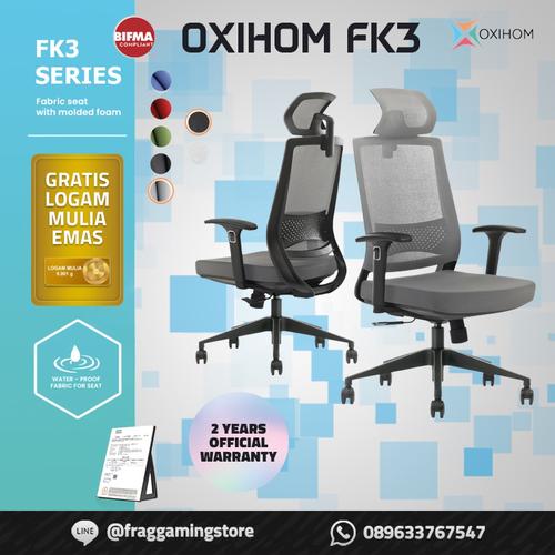 Jual Oxihom FK3 Kursi Kantor Kursi Gaming Belajar Ergonomis OxihomFK3 ...
