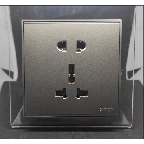 Jual SIMON E6 GREY UNIVERSAL SOCKET / MULTI SOCKET DAN 2 PIN SOCKET ...