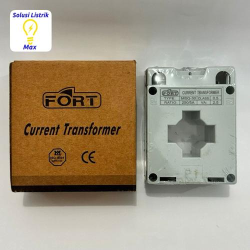 Jual Current Transformer CT MSQ-30 250/5A Fort - Kab. Bekasi - Solusi ...