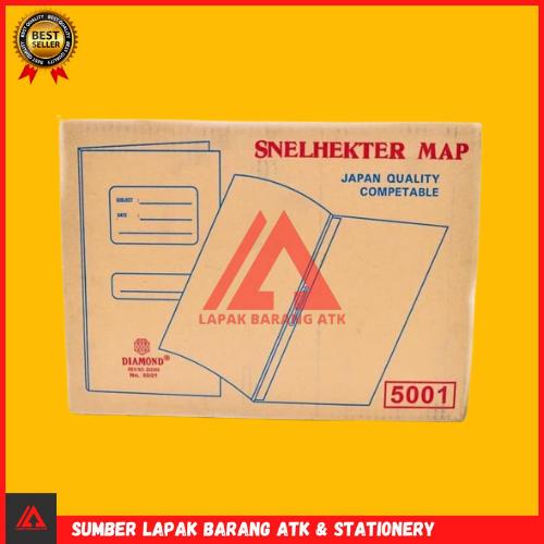 Jual map kertas diamond 5001 acco / Map dokumen Berkualitas Harga 1 Pak ...