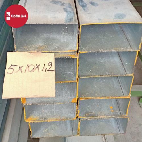 Jual Hollow Besi Galvanis 5 x 10 x 6 Meter 1.2mm / Holo Galvanis 5x10 ...