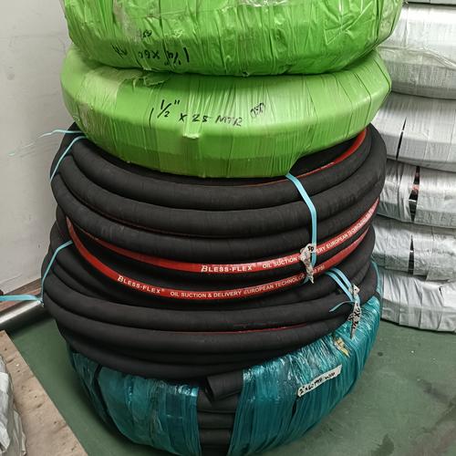 Jual selang karet 8 inch BLESSFLEX RUBBER HOSE OIL SUCTION 250 PSI, 1 ...