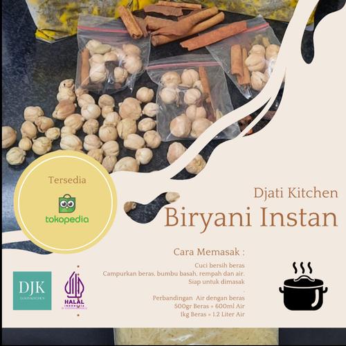 Jual Paket Nasi Biryani Instan - 1 kg - Jakarta Timur - Djati Kitchen ...