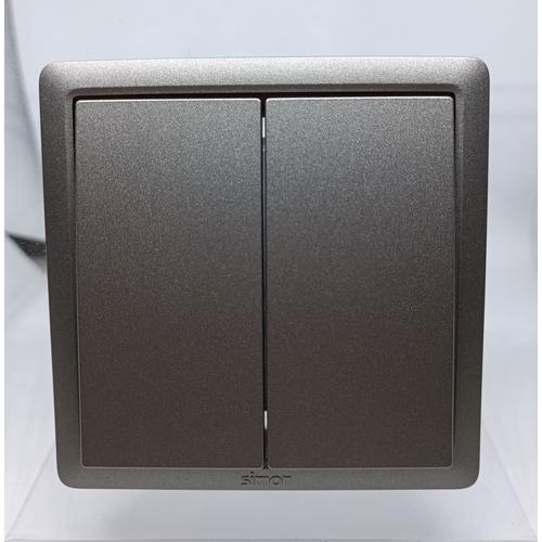 Jual SIMON E35 GREY SAKLAR SERI / SAKLAR DOUBLE / SAKLAR GANDA ...