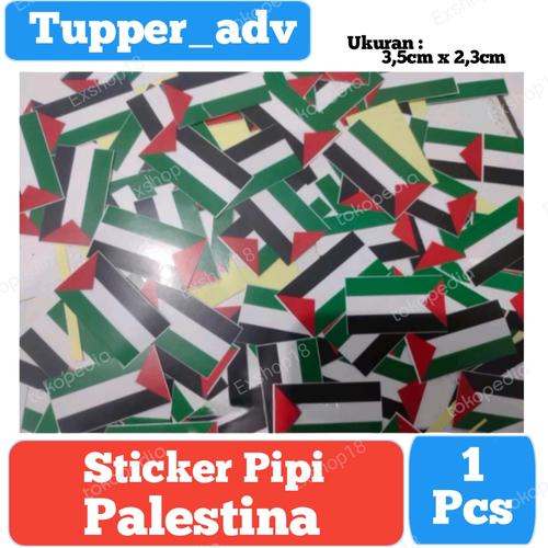 Jual Sticker Pipi Bendera Palestina / Tempelan Pipi Palestine ...
