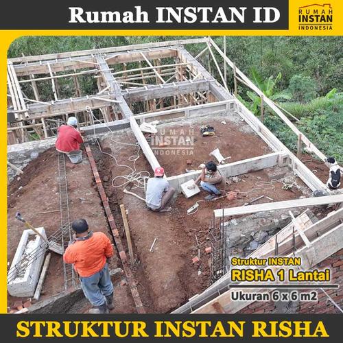 Jual PAKET Rangka Struktur Panel RISHA 1 Lantai 6×6 m2 - Jakarta Barat ...