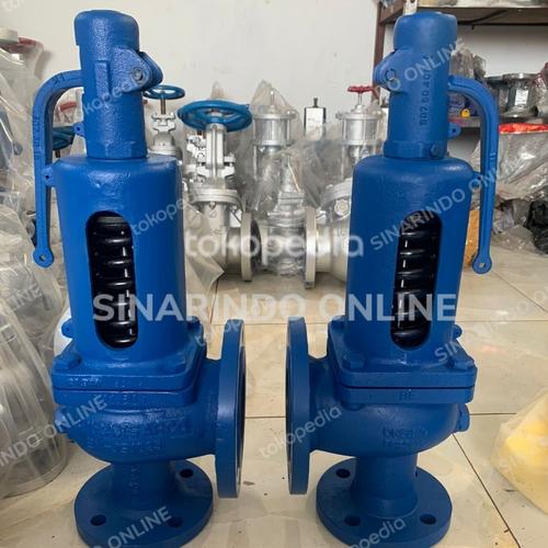 Jual SAFETY VALVE 3" INCH × 5" INCH DN 80 × DN 125 PN 16/25 SPIRAX ...