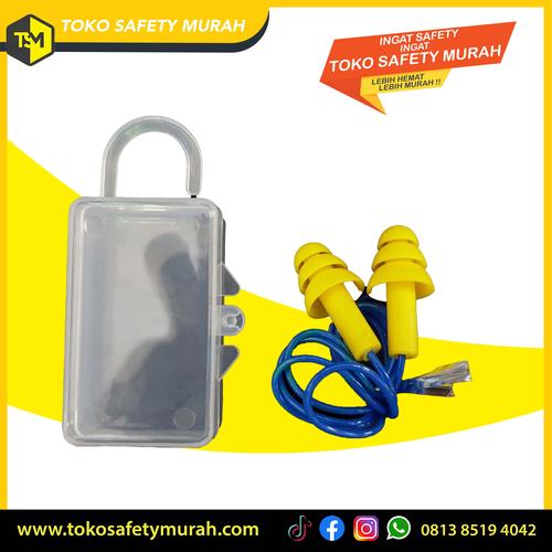 Jual Earplug Ultrafit Corded dengan Kotak Penutup Safety Telinga Ear ...
