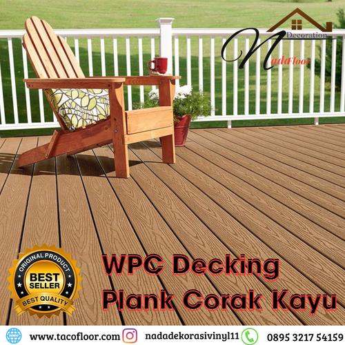 Jual wpc decking lantai deck outdoor | decking qy plank motif kayu 2,9 ...