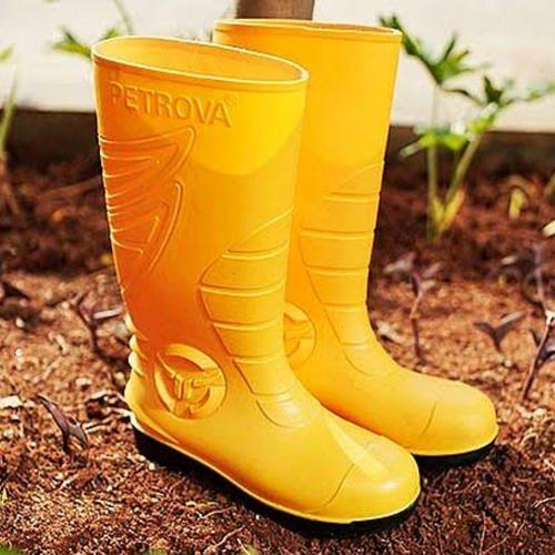 Jual PROMO Sepatu Boot Karet Safety Boots - KUNING - Petrova Uk.40 ...