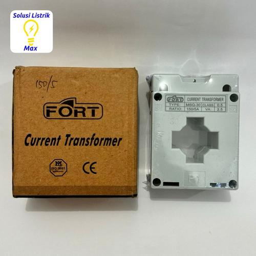 Jual Current Transformer CT MSQ-30 150/5A Fort - Kab. Bekasi - Solusi ...